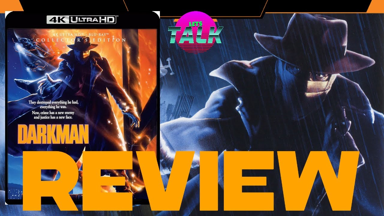 DARKMAN - FILM & 4K BLU RAY REVIEW - SCREAM FACTORY - Should you upgrade? - YouTube