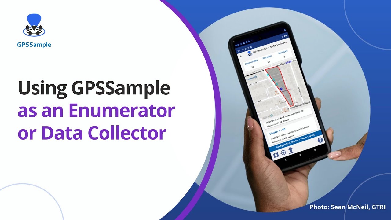 Using GPSSample as an Enumerator and Data Collector - YouTube