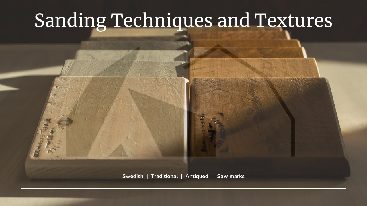 Sanding Techniques and Textures - YouTube