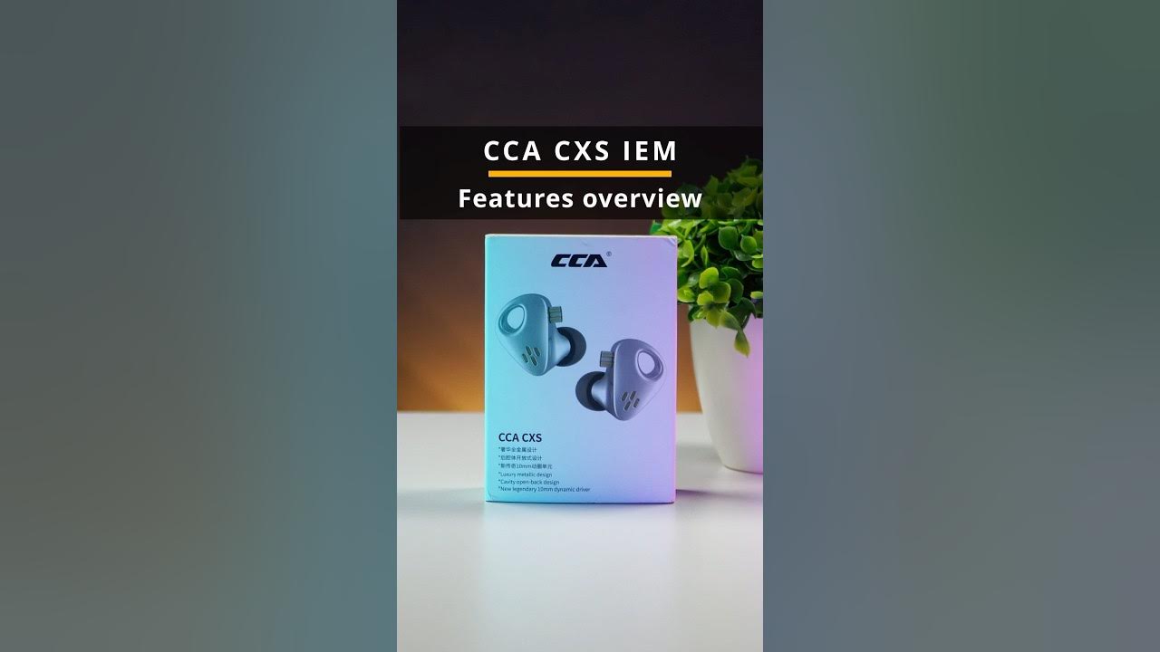 Cca Cxs IEM earphones : Features overview! - YouTube