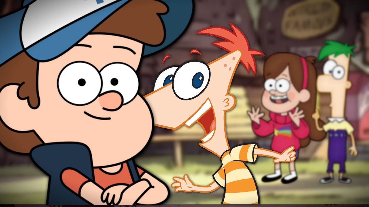 Dipper Pines vs Phineas Flynn - Epic Cartoon Made Rap Battles Season 2 ...