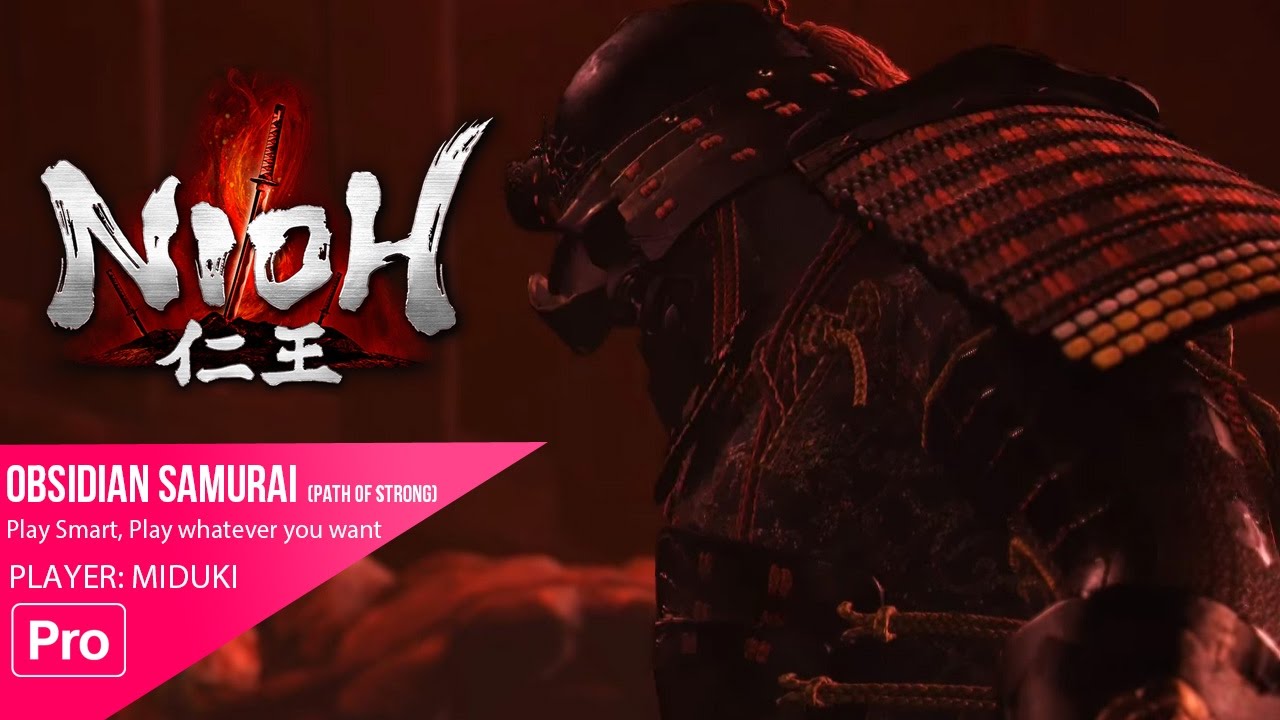 NIOH - Obsidian Samurai (NG+) - YouTube