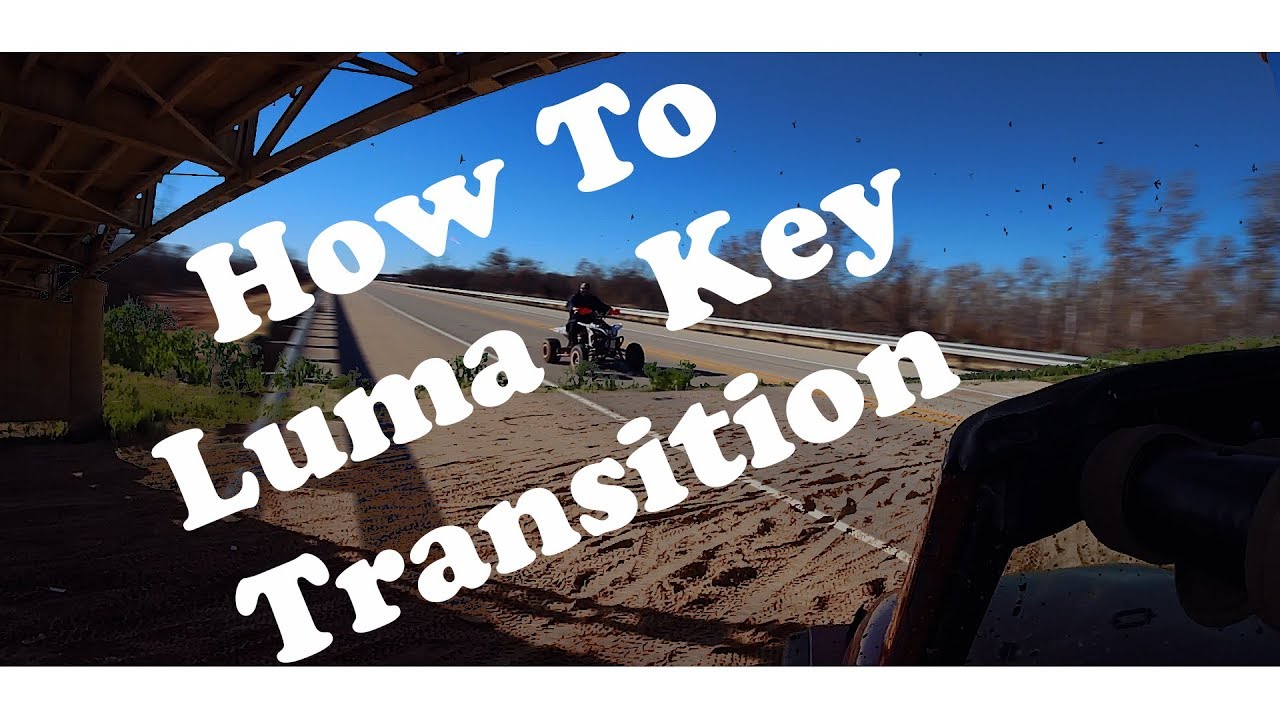 How to do a Luma Key Transition - YouTube