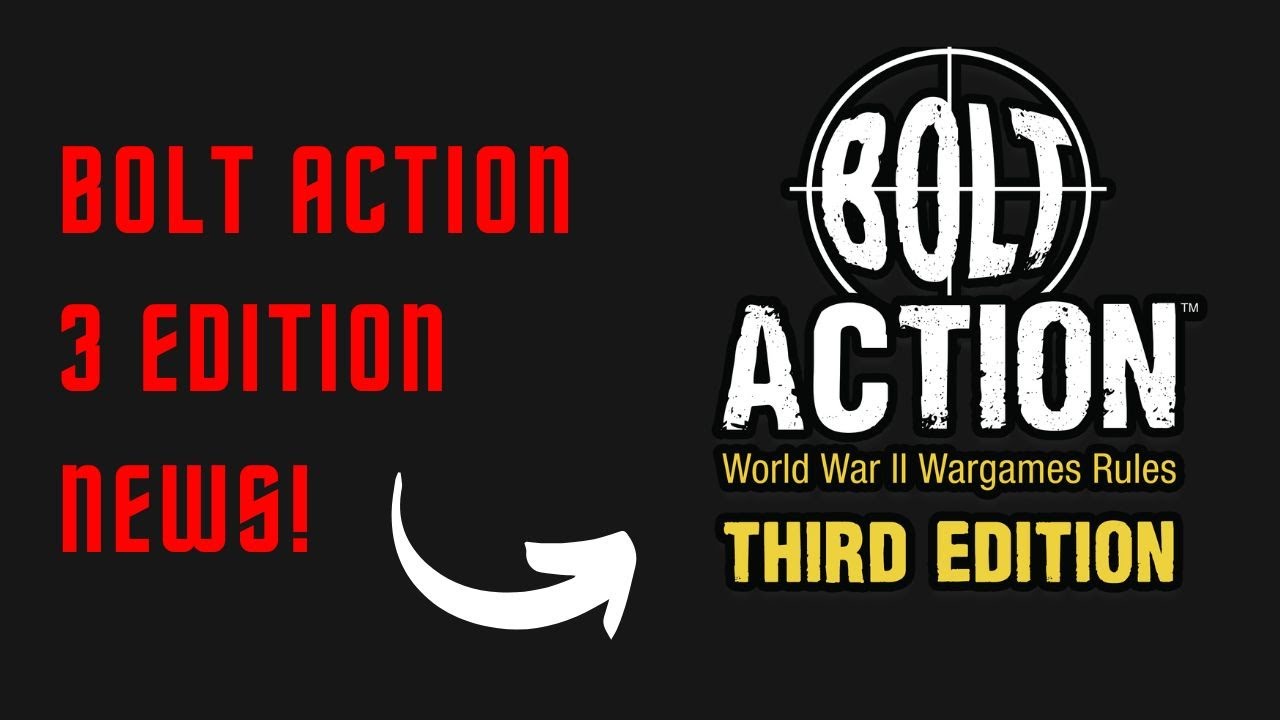😮 Bolt Action 3 Edition! Was kommt da auf uns zu? - YouTube