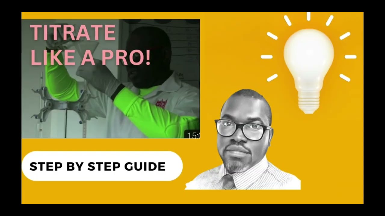 How to conduct a Titration Lab - YouTube