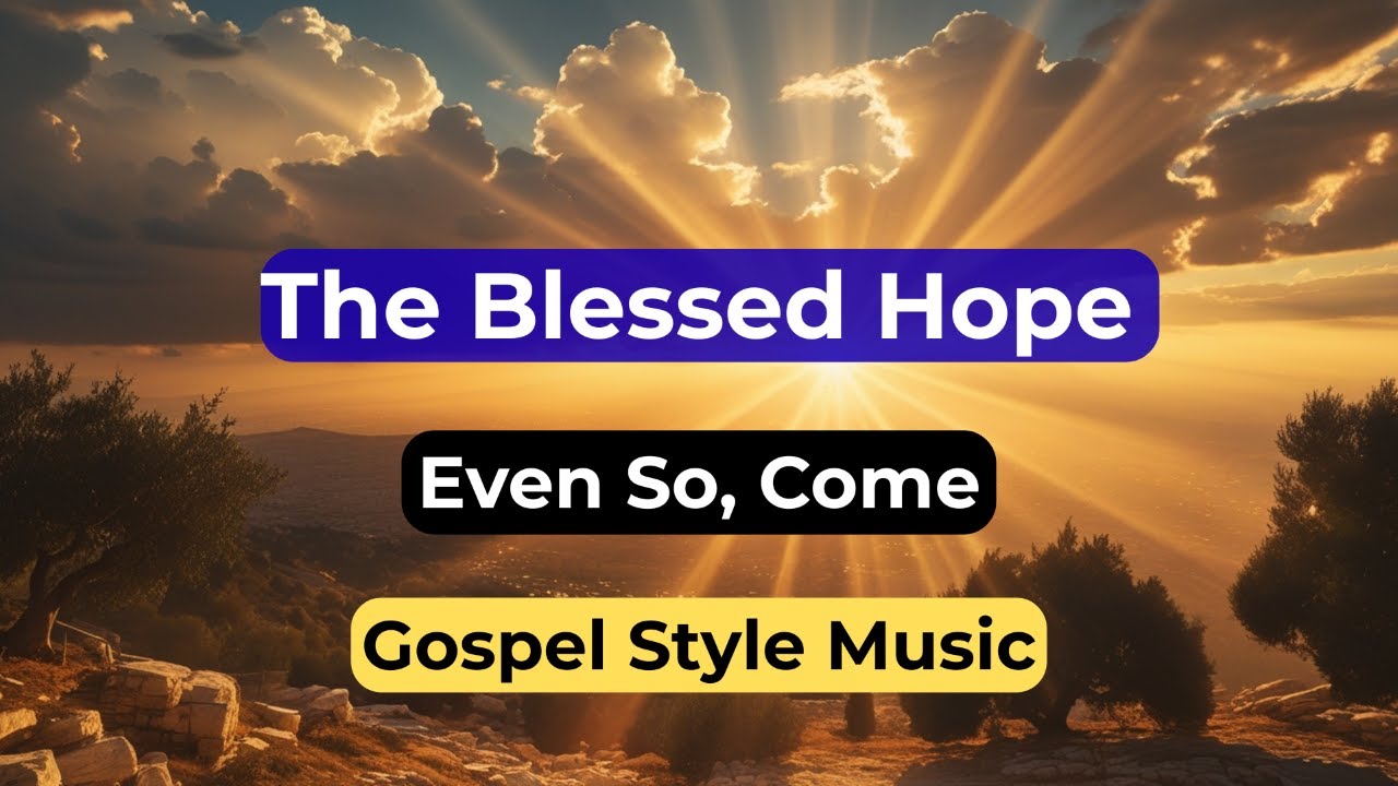 The Blessed Hope | Even So Come | Gospel Music | Maranatha Prayer 🙏 ...