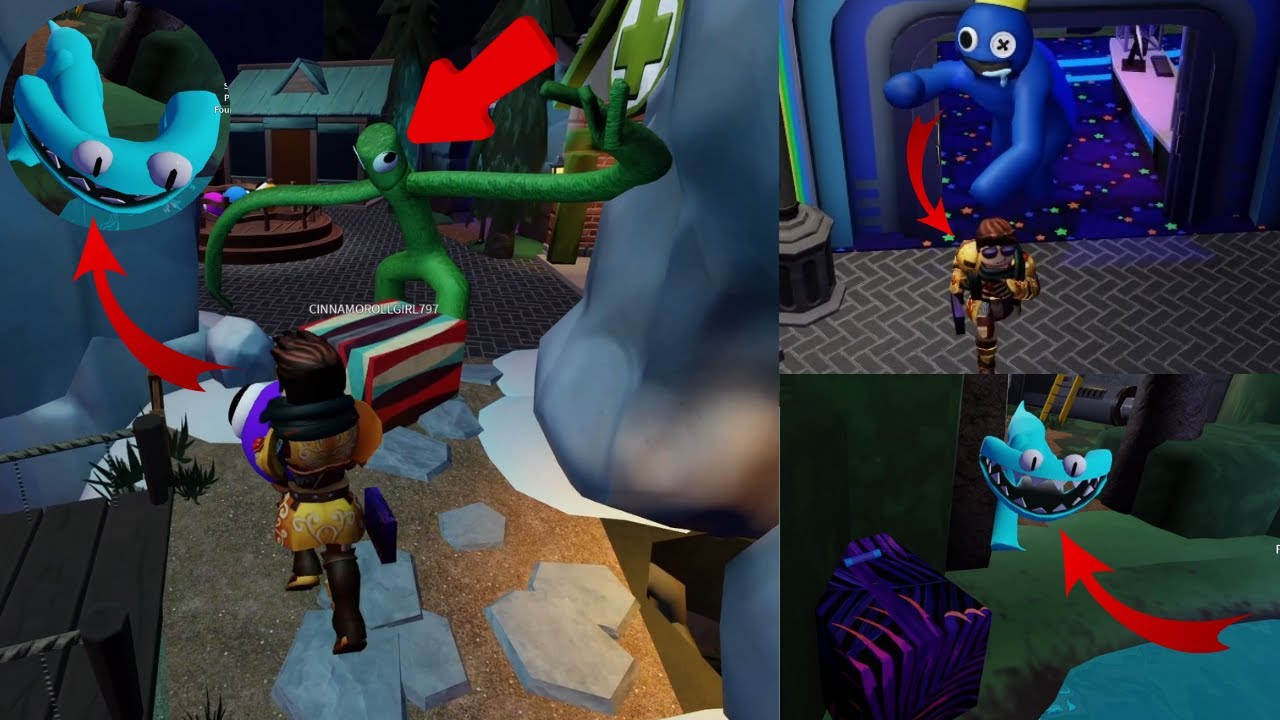 RAINBOW RAMPAGE Chapter 2! Jumpscare Chasing In.. Roblox - YouTube