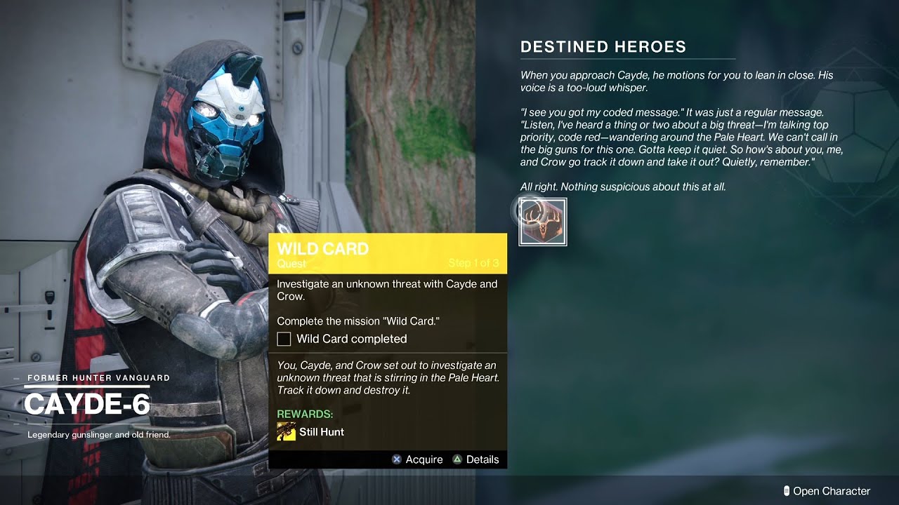 Wild Card Exotic Quest - Walkthrough How To Guide - No Commentary ...