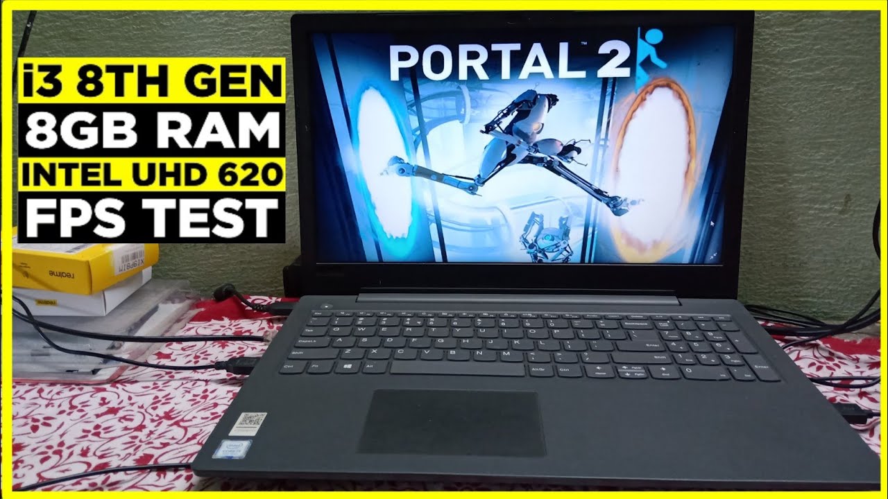 Portal 2 Game Tested on Low end pc|i3 8GB Ram & Intel UHD 620|Fps Test ...
