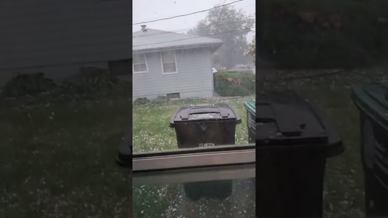 June 7 2022 Omaha Nebraska Hail Storm - YouTube