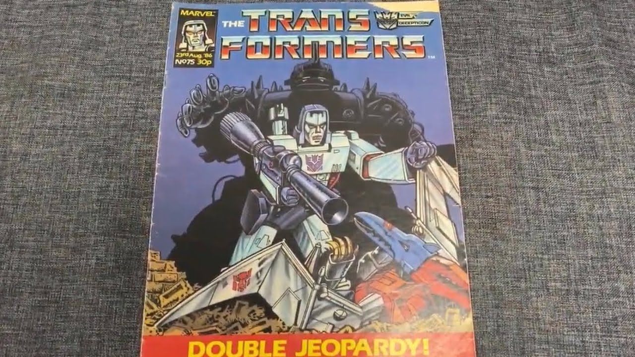 Transformers generation one issue 75 Marvel UK comic complete ...