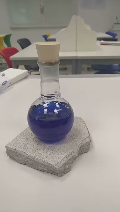 Blue bottle experiment. - YouTube