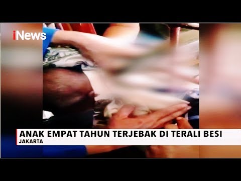 Detik-detik Evakuasi Bocah 4 Tahun Tersangkut Terali Jendela - iNews Malam 29/05