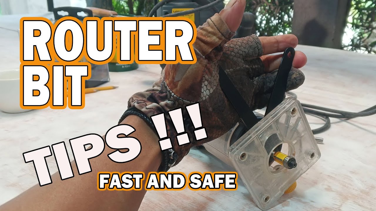 LOTUS PALM ROUTER BIT REMOVAL / INSTALLATION TIPS - YouTube