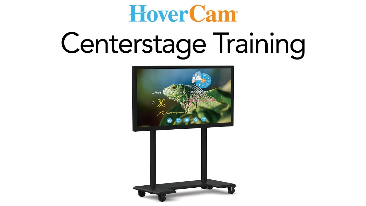 HoverCam CenterStage Training (Third Generation) - YouTube
