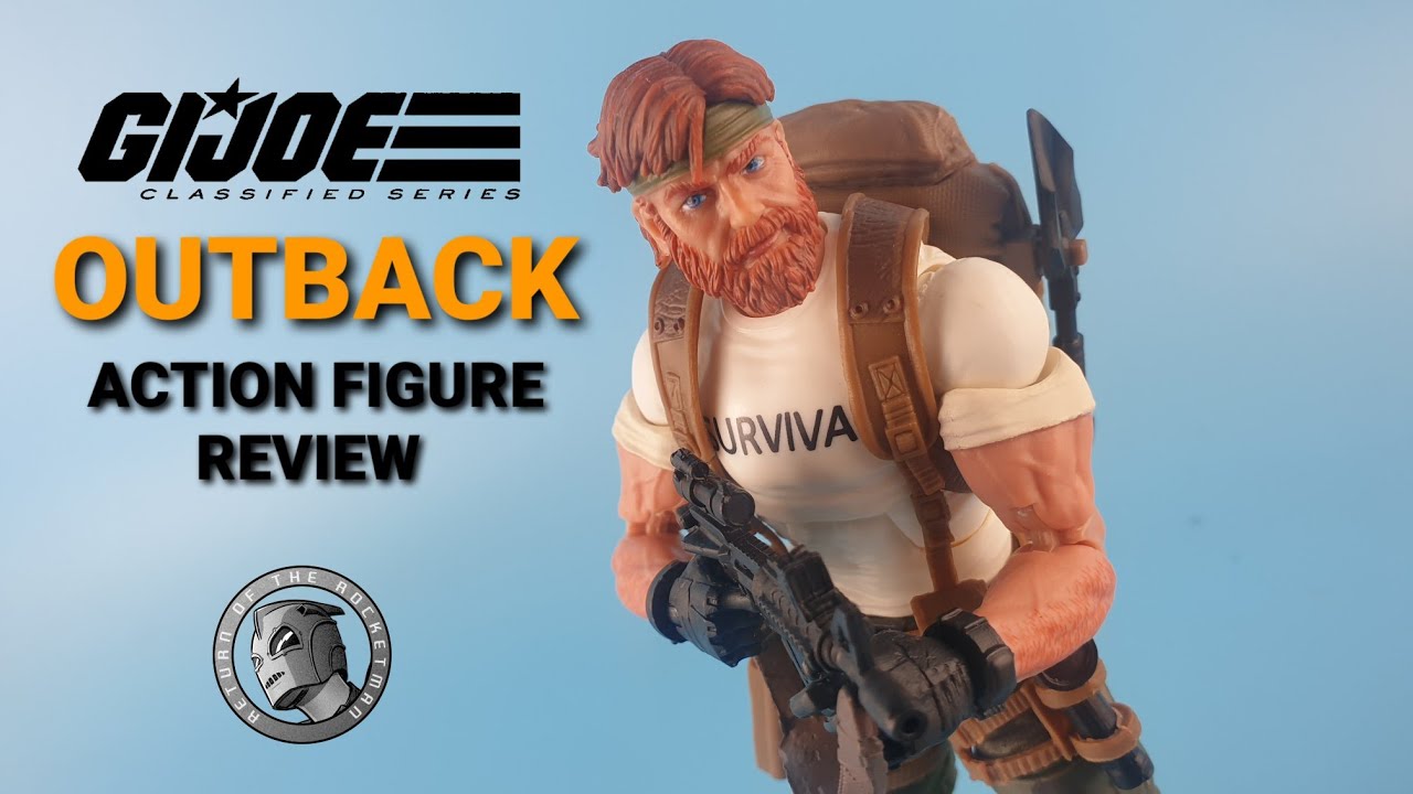 Gi Joe classified outback action figure unboxing review - YouTube