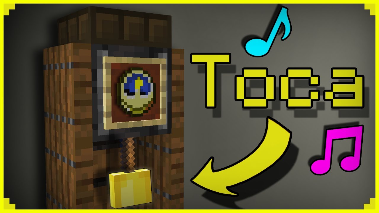 🦊Como fazer um RELÓGIO que TOCA no MINECRAFT - YouTube