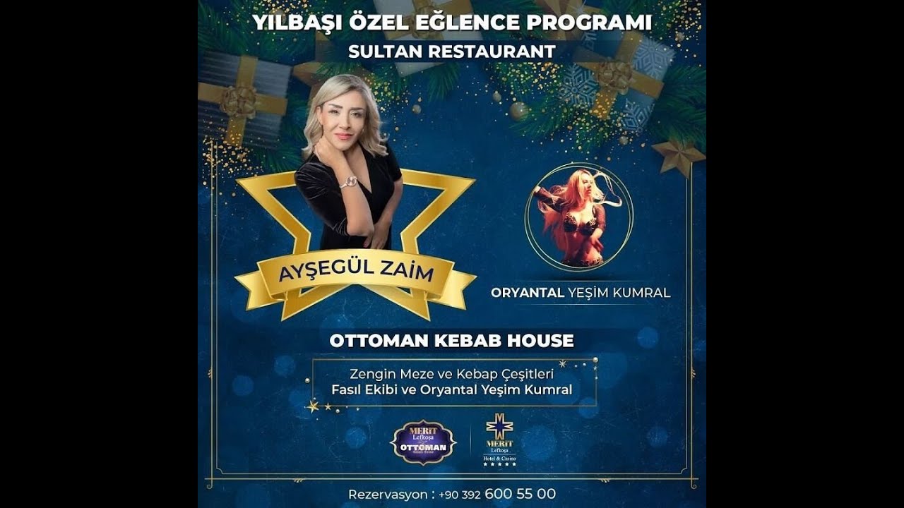 AYŞEGÜL ZAİM 2023 YILBAŞI 31 ARALIK 2022 - YouTube