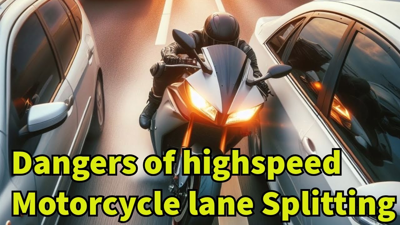 Danger of Highspeed Lane Splitting (Motorcycle Safety) - YouTube