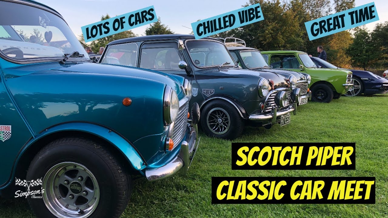 Classic Car Meet at The Scotch Piper - July 2020 - YouTube