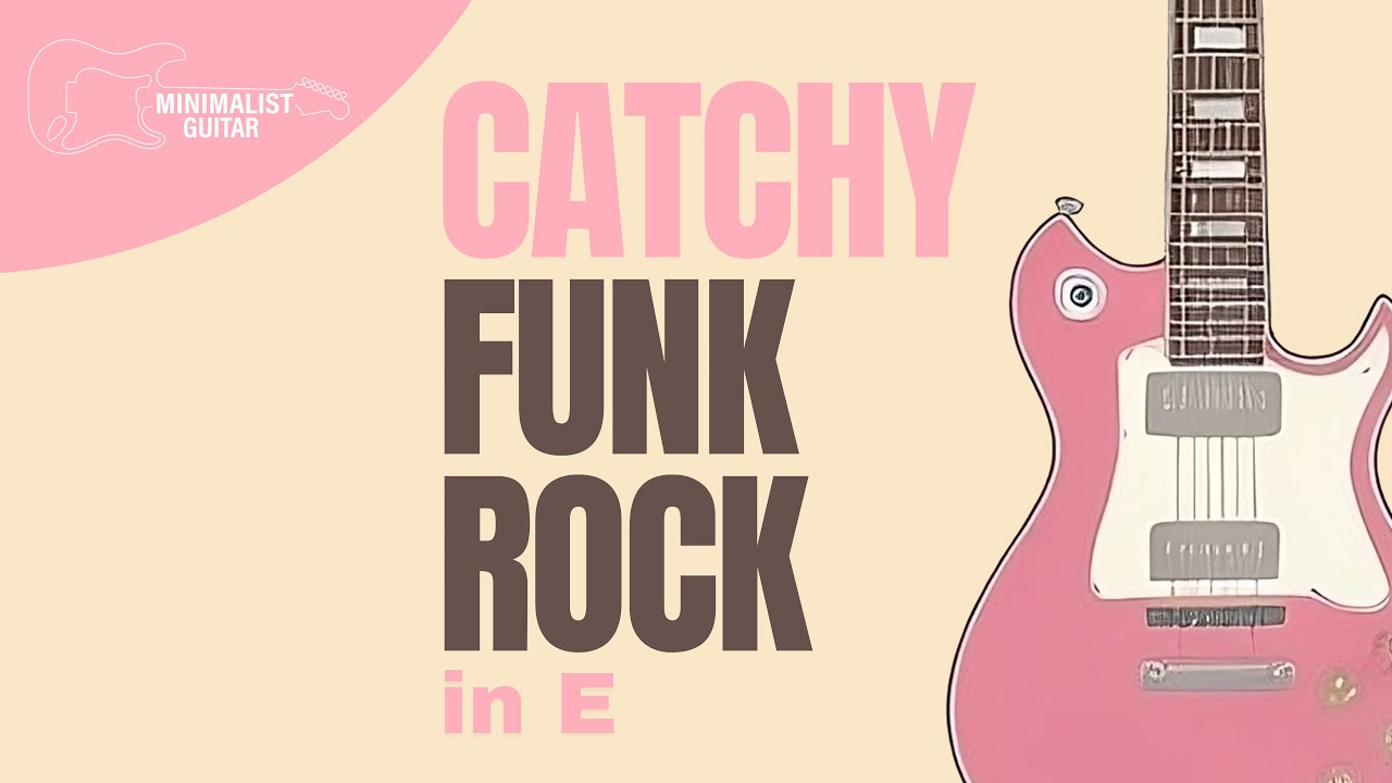 Catchy Funk Rock l Backing Track in E Minor | 85 BPM - YouTube