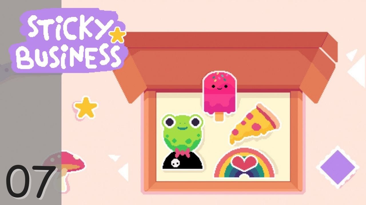 Sticky Business EP. 07 | You can make friends with stickers. - YouTube