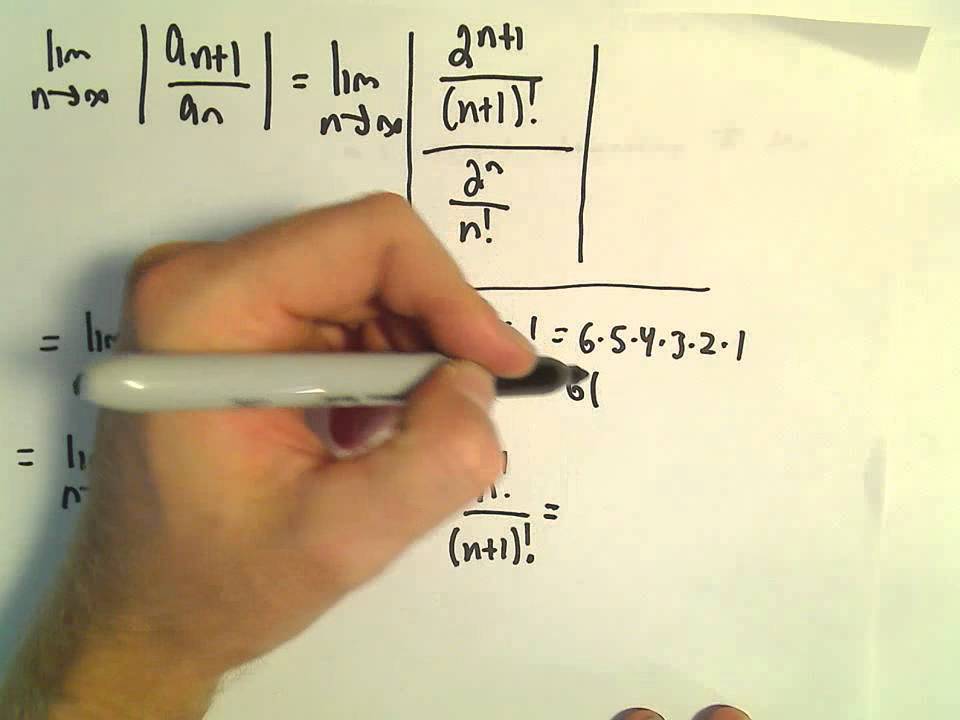 The Ratio Test , Another Example #1 - YouTube