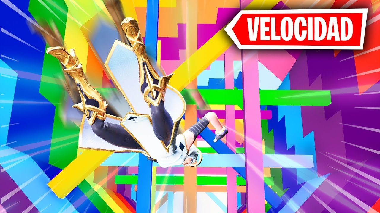 *PARKOUR DE VELOCIDAD Y RAINBOW DROPPER* FORTNITE PARKOUR - YouTube