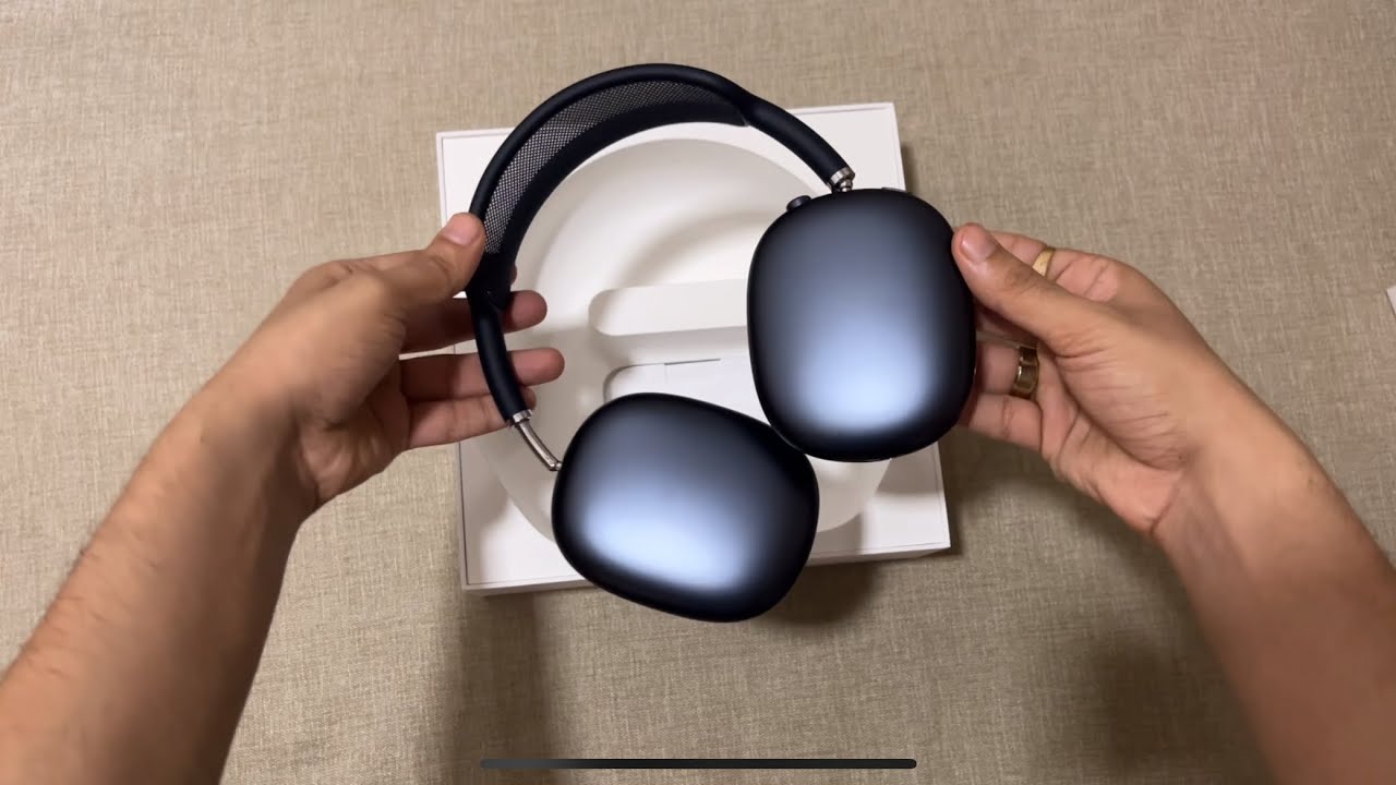 Unboxing AirPod max midnight | Best headphones in India - YouTube