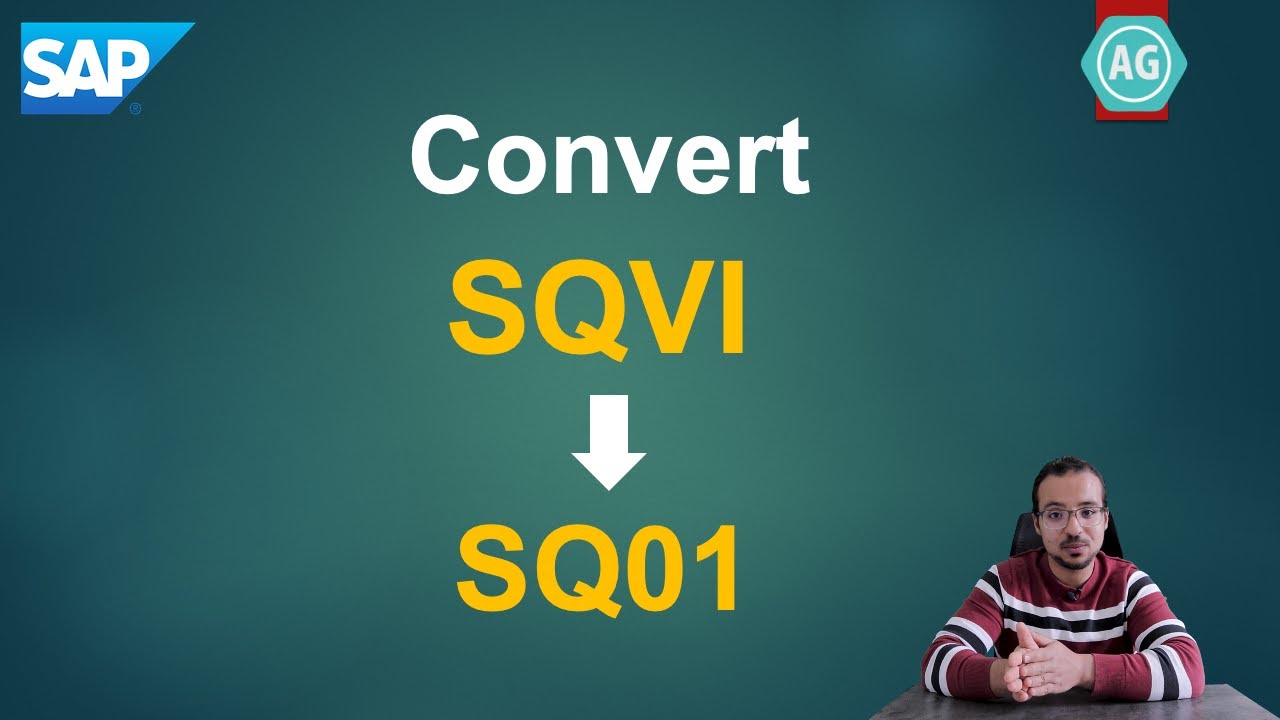 Convert Quick Viewer Queries to Infoset Queries: SAP S4HANA Demo - YouTube