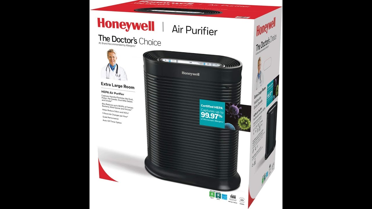 Honeywell HPA300 True HEPA Air Purifier, Product Info and Review - YouTube