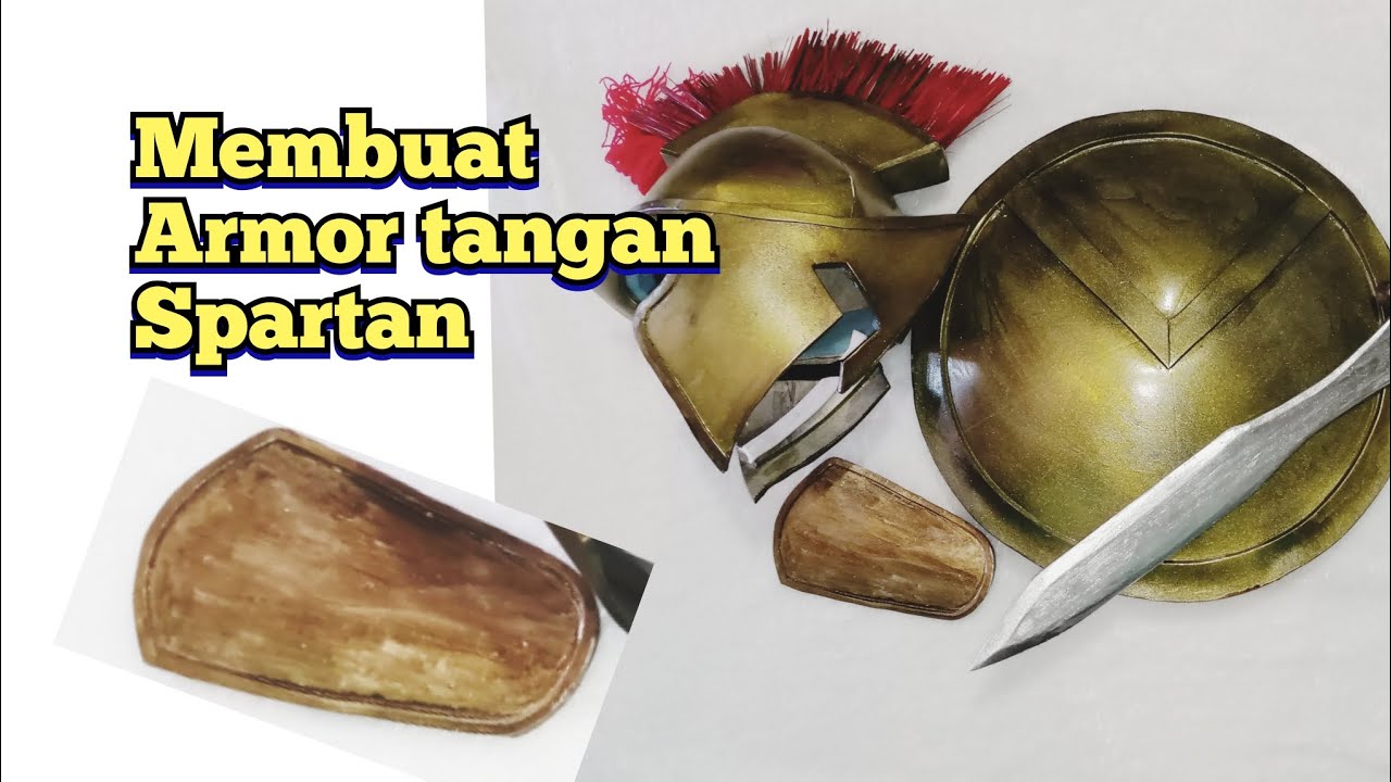 Membuat armor tangan Spartan ‼️Banjar cosplay - YouTube