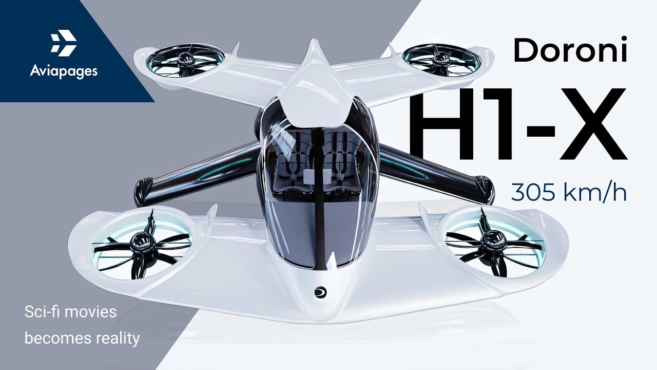 Soaring into the Future: Discover the Doroni H1-X eVTOL Personal Flying ...