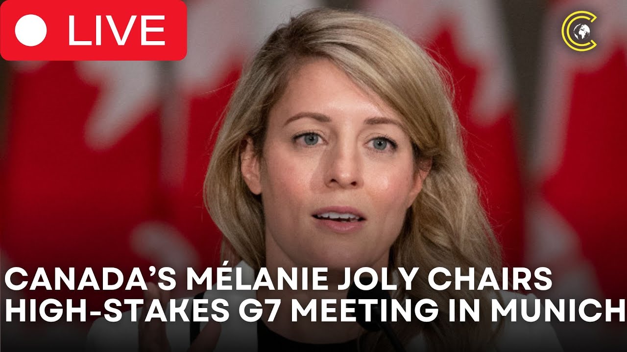 G7 LEADERS MEET IN MUNICH! Canadian FM Mélanie Joly’s Urgent Message to ...