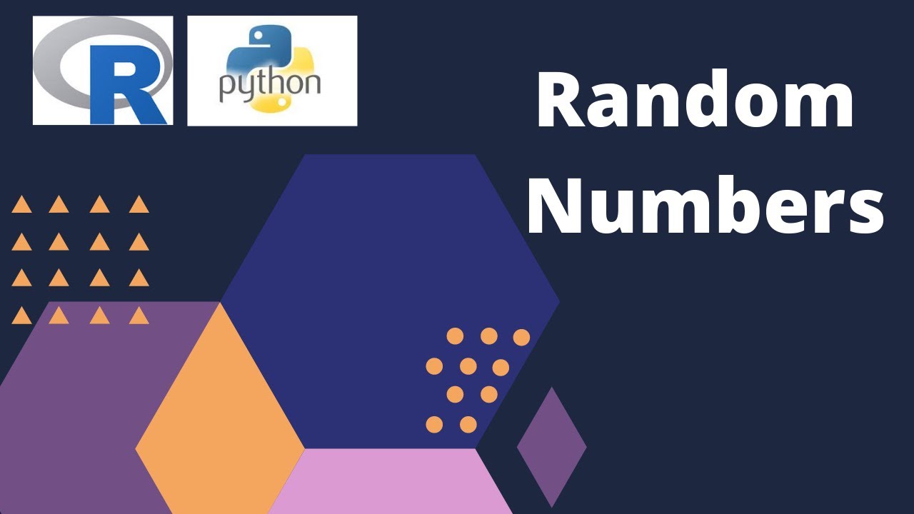 14. Random Numbers in R and Python - YouTube