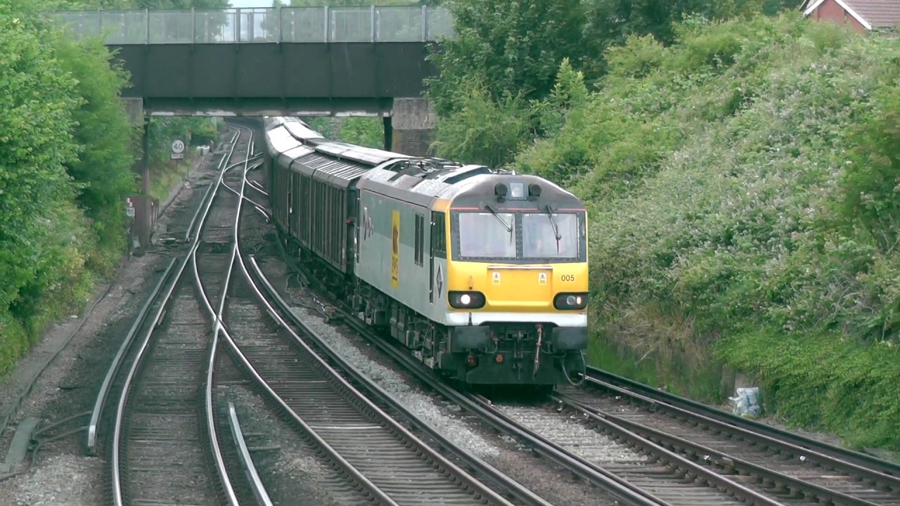 (HD) Kent Rail Action 28-29/6/14 Featuring Class 66,70,73,92 - YouTube