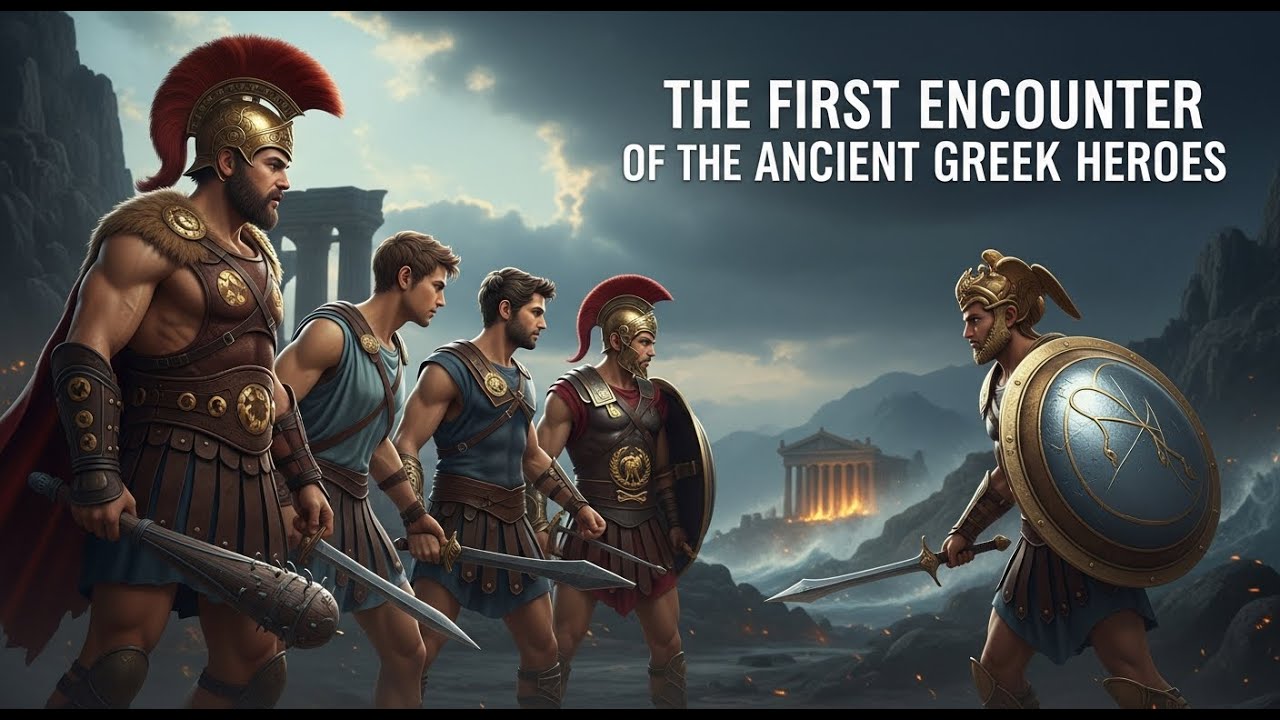 The First Encounter of the Ancient Greek Heroes - YouTube