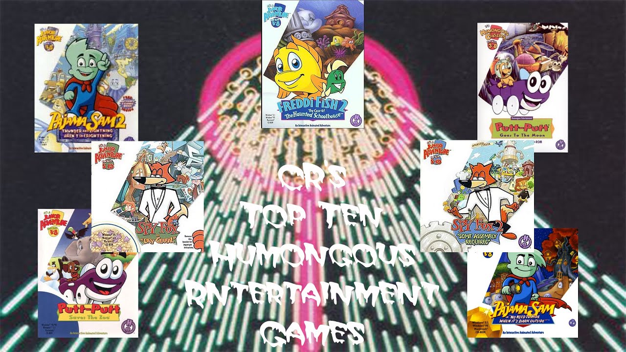 CR - Top 10 Favorite Humongous Entertainment Games - YouTube