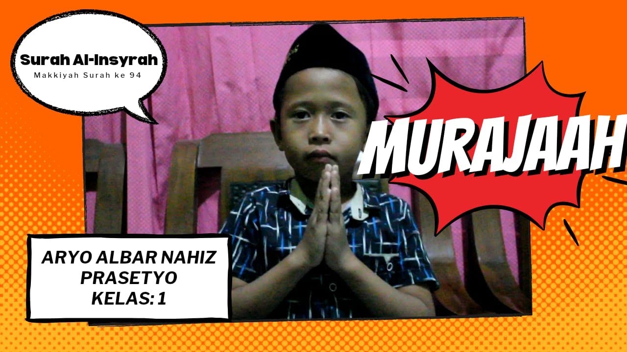 Murajaah Surah Al - Insyrah - YouTube