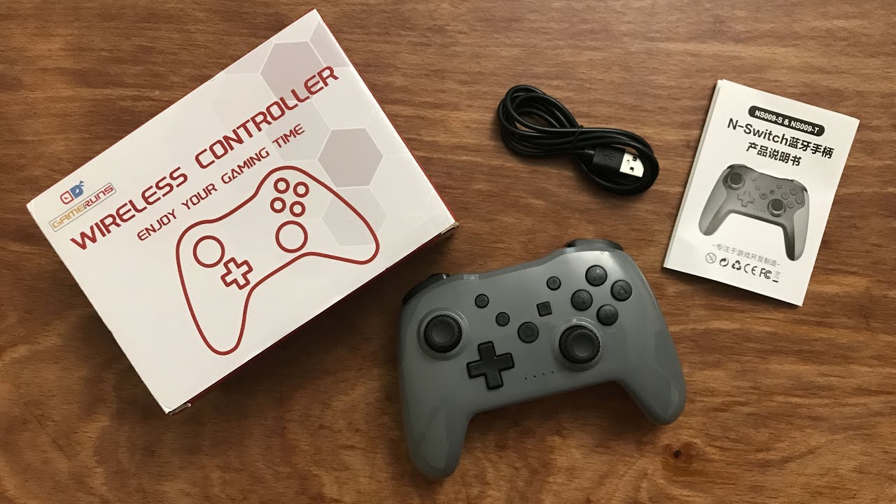 Обзор геймпада NS009-S - YouTube