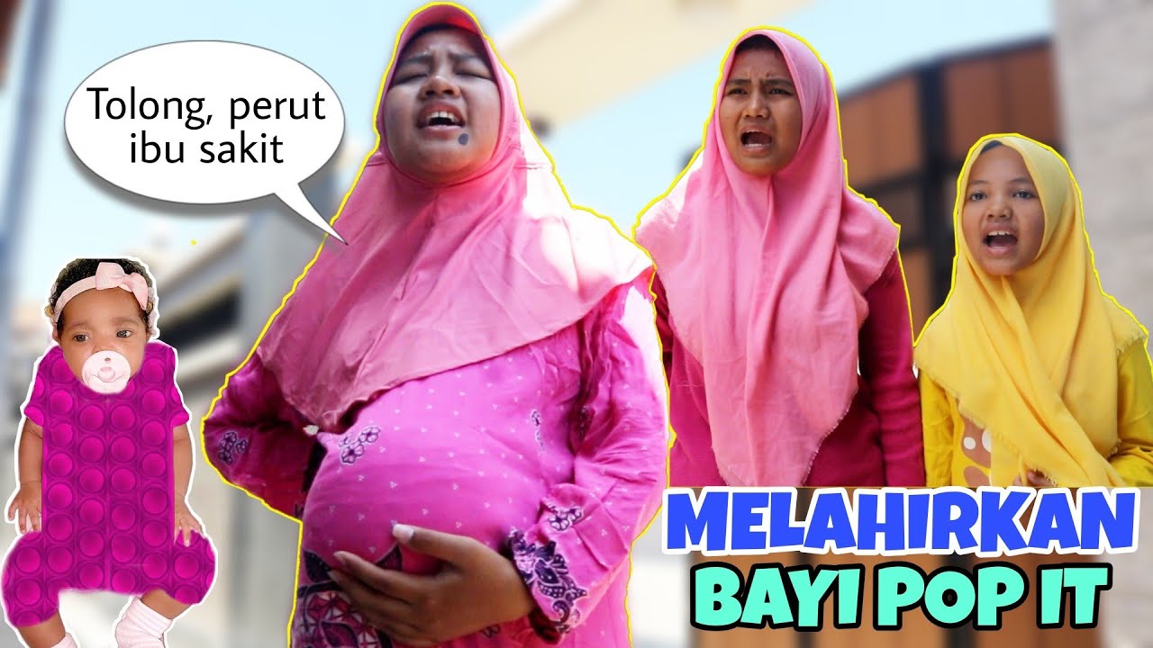 DRAMA | IYAL MELAHIRKAN BAYI POP IT | CHIKAKU FAMILY - YouTube