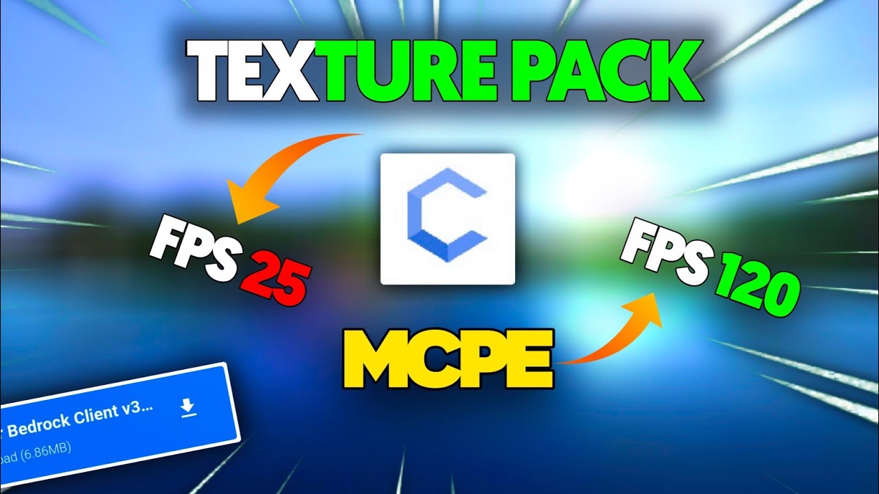 fps boost UI texture pack for Minecraft PE 1.19+ - YouTube