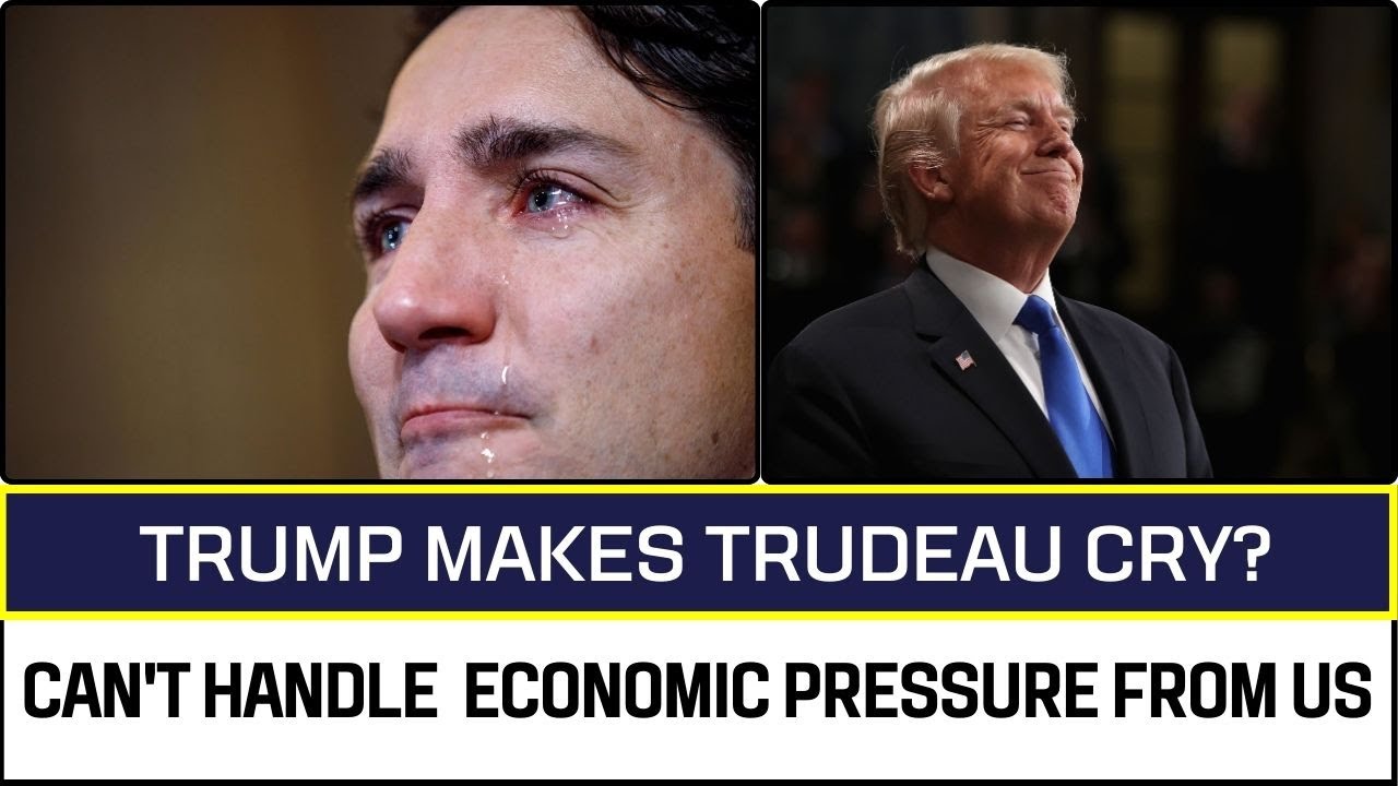 Trump Makes Trudeau CRY || viral video Trudeau crying - YouTube