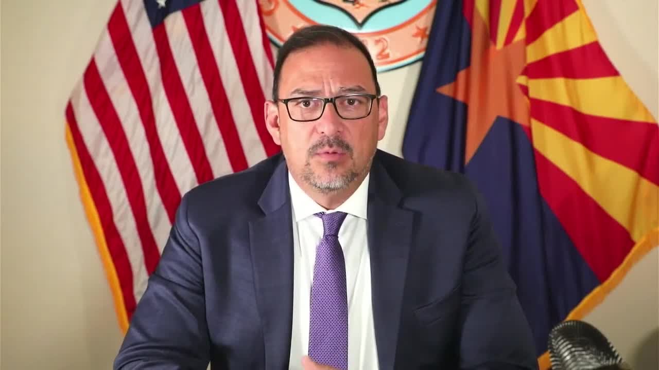 Secretary of State Adrian Fontes discusses election day issues and ...