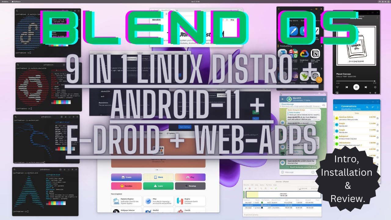 An Epic Linux Blend for Old & New Comps | Walkthrough & Installation ...