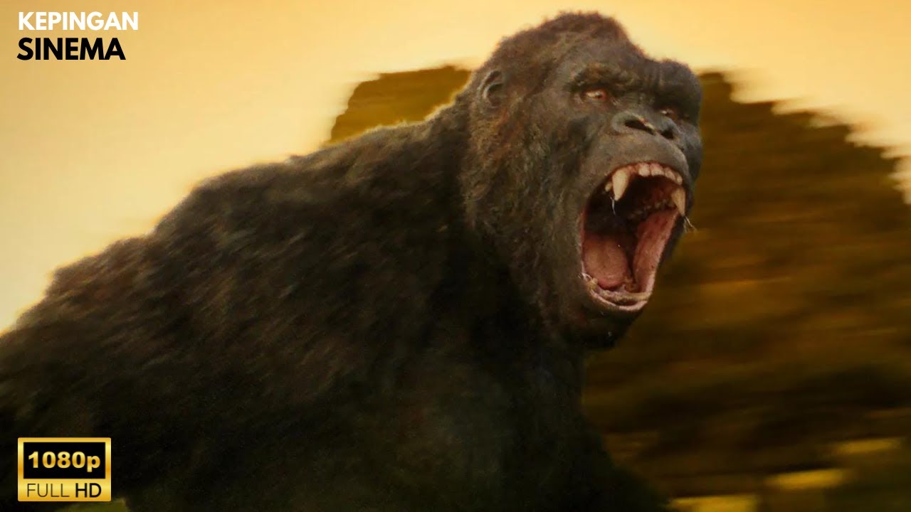 Kong Chased by Dozens of Wart Dogs-Full Scene | Godzilla x Kong: The ...