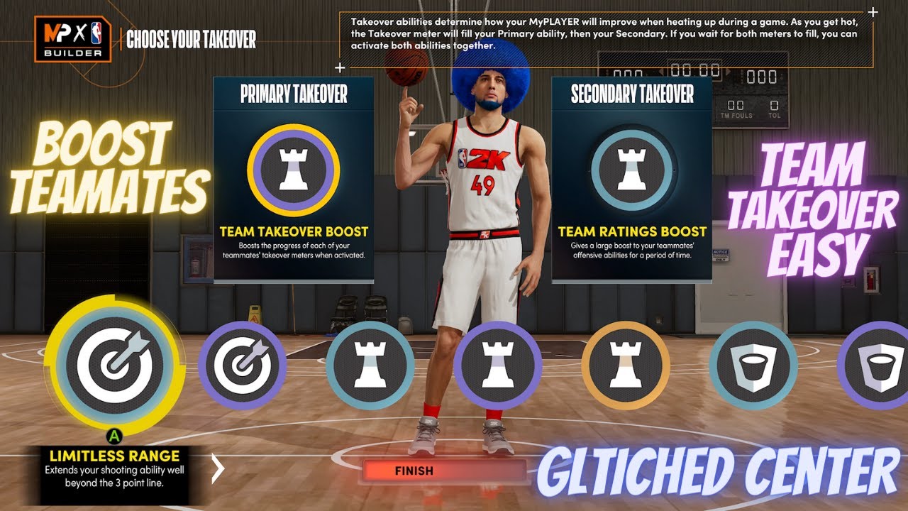 PLAYMAKING TAKEOVER on a GLITCHED 7'2 CENTER is BROKEN NBA 2K22 NEXT ...