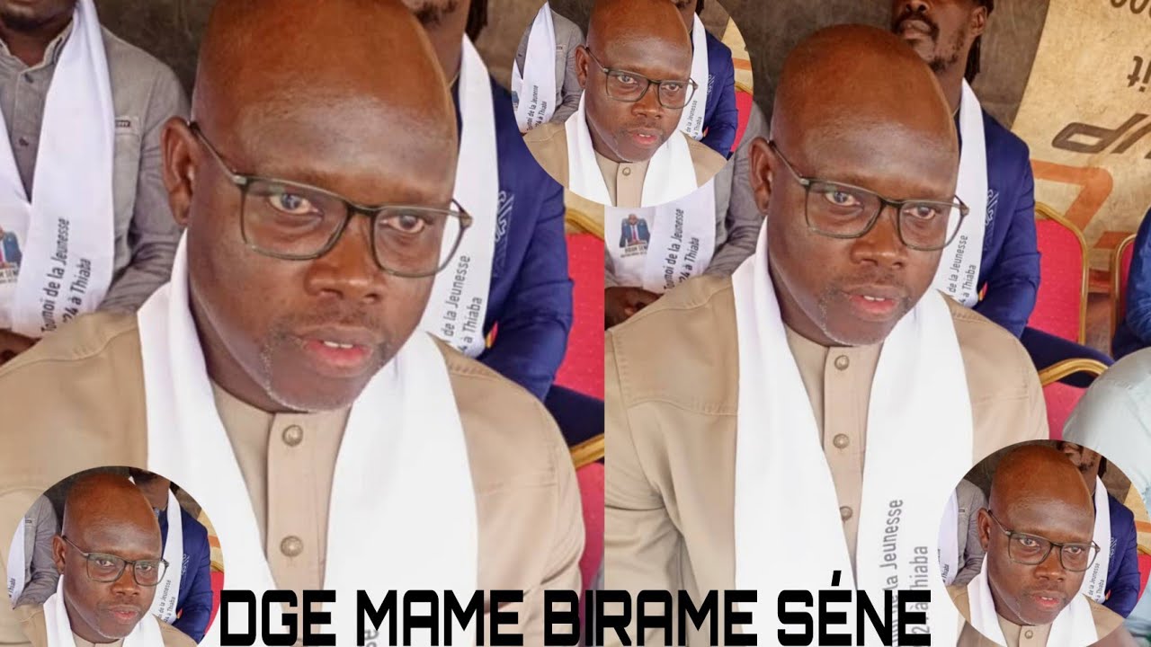 DGE Mame BIRAME SÉNE a SA Deuxième Édition Tournoi De Foot Et Souhaite Une Innovation L'année ...