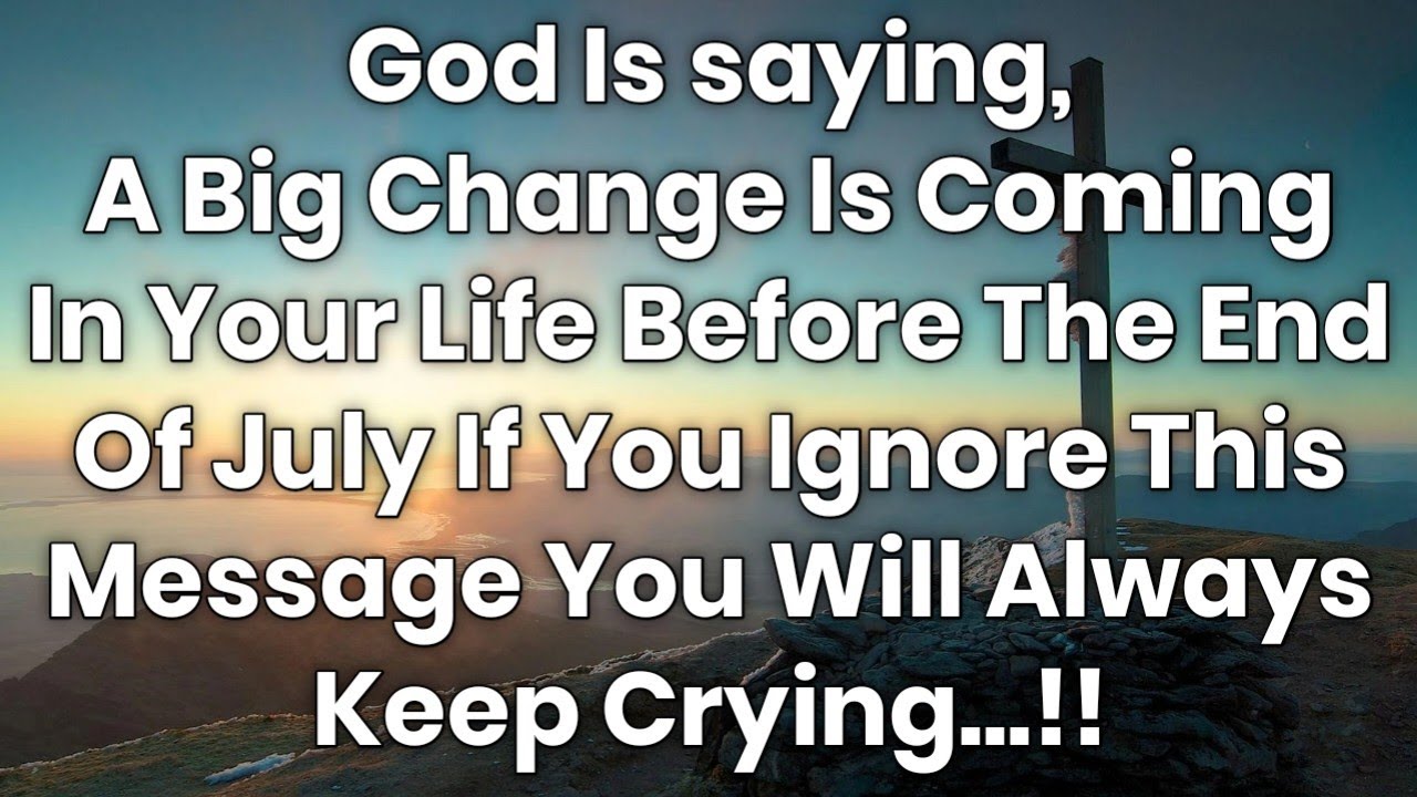 🔴God Says👉 A Big change is coming in your life..🍀| God's Message Today ...