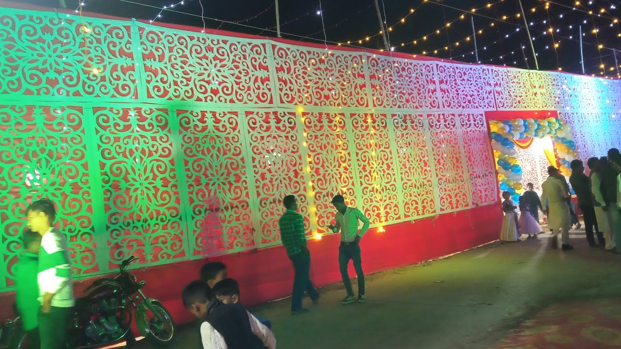 Full Hitlone pandal New Modal IN CHHOTU TENT LIGHT MOB.97081 92168 ...